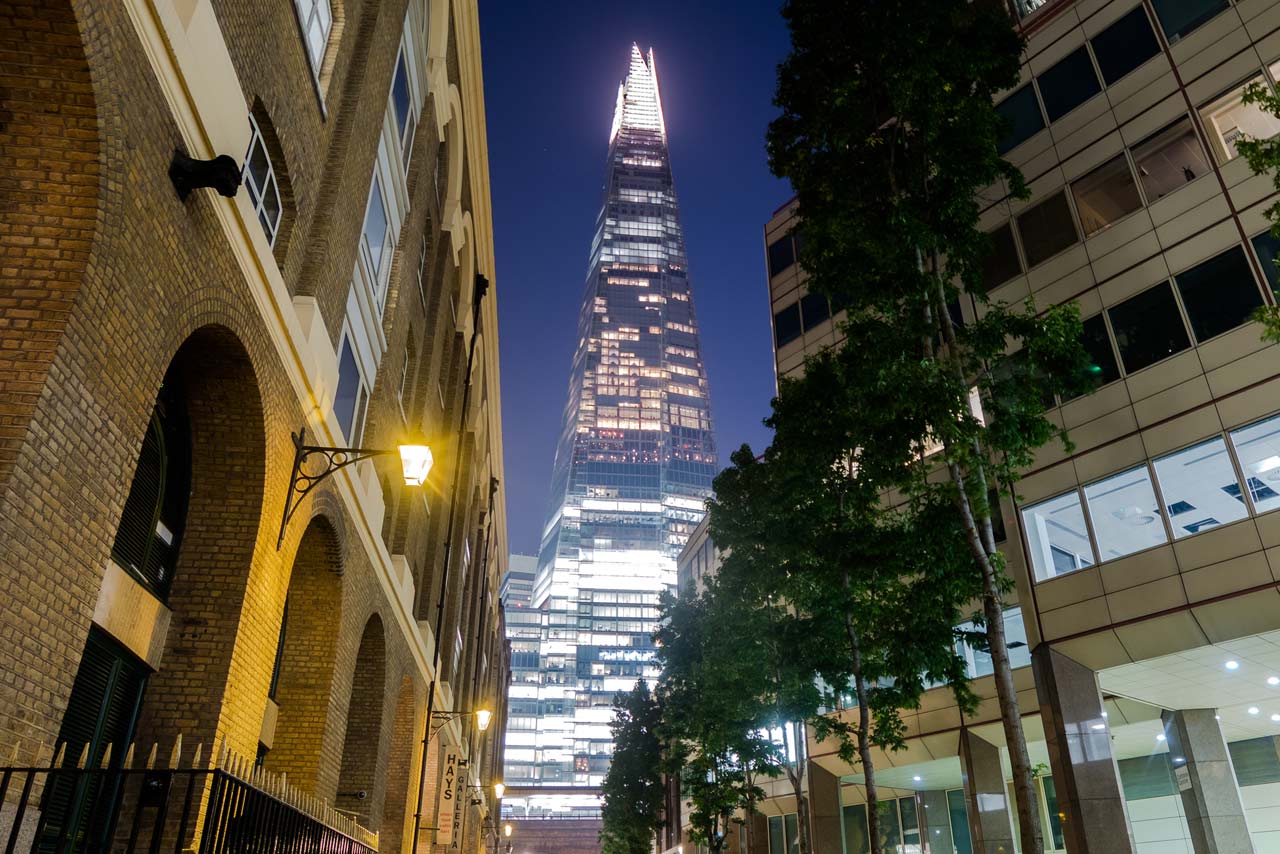 the Shard - one of the tallest towers in Europe