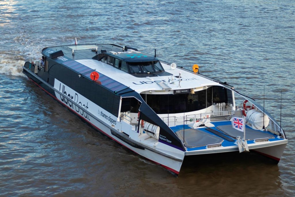 Uber Boats by Thames Clippers - ferry service on the Thames