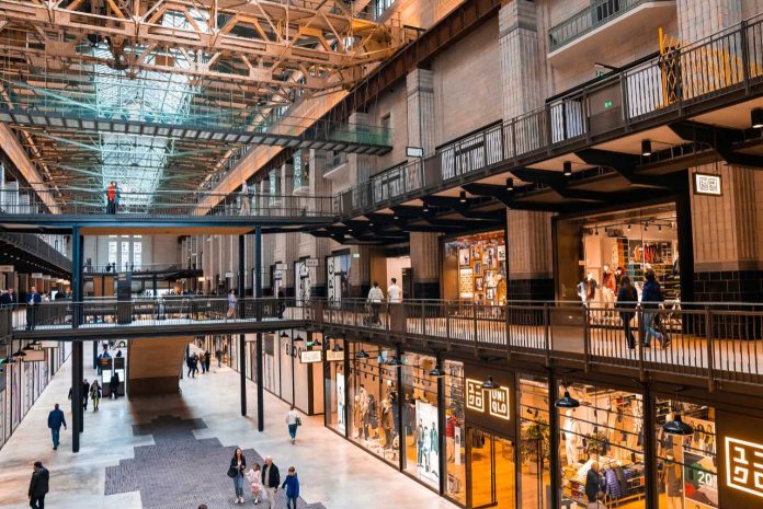 Battersea Power Station shopping mall - unique shopping mall in power ...